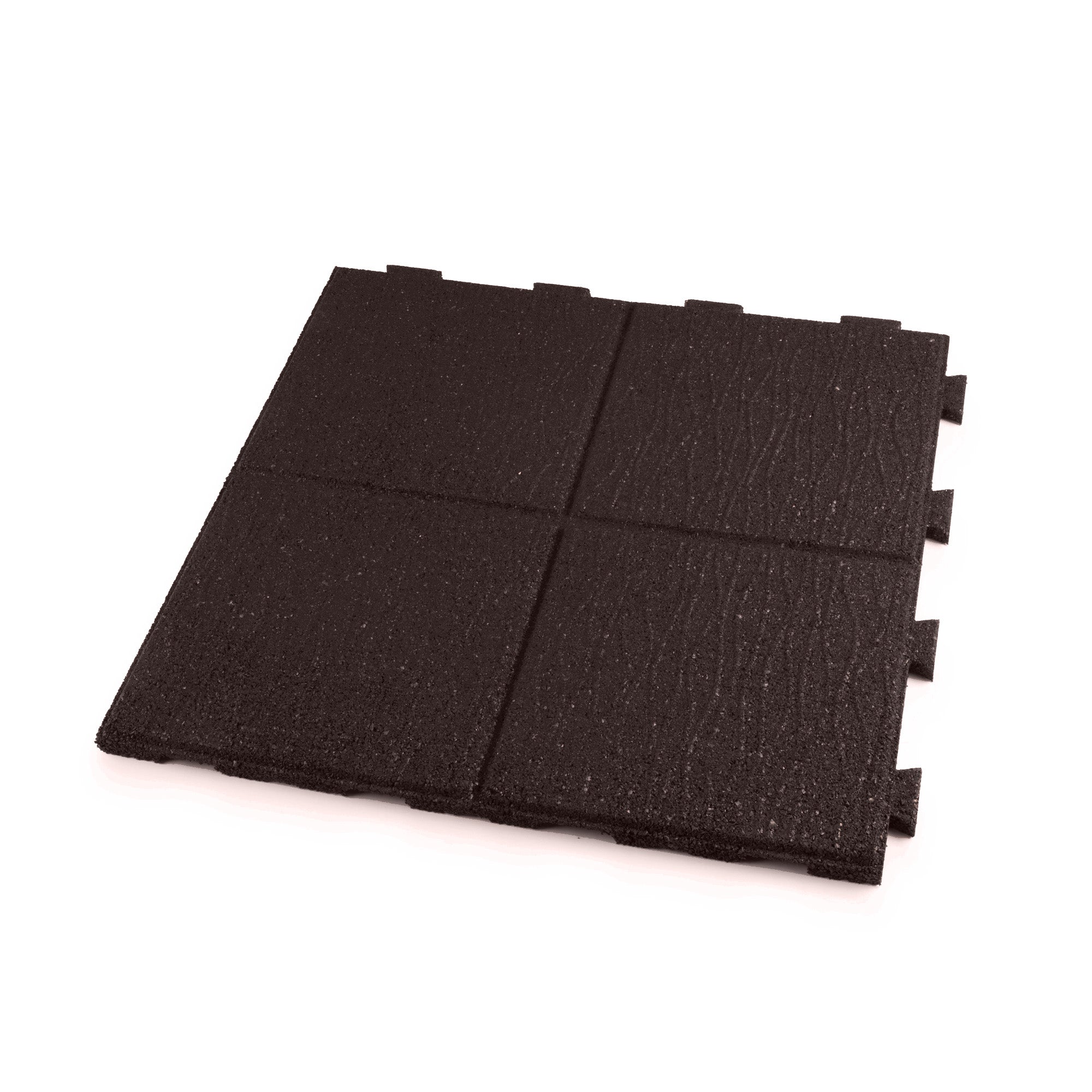 Foursquare Interlocking Rubber Paver Tile - RubberMulch.com