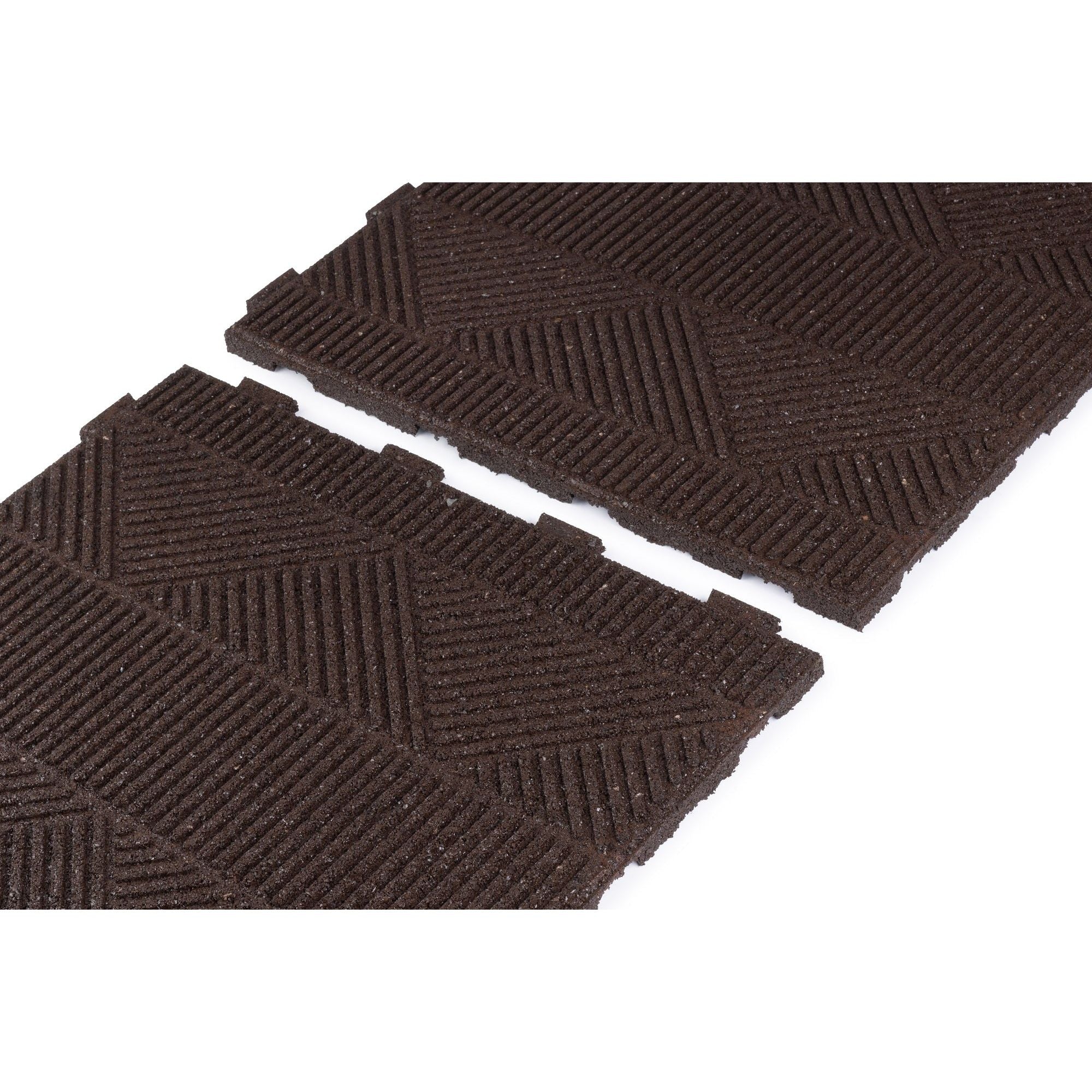 Aztec Interlocking Rubber Paver Tile - RubberMulch.com