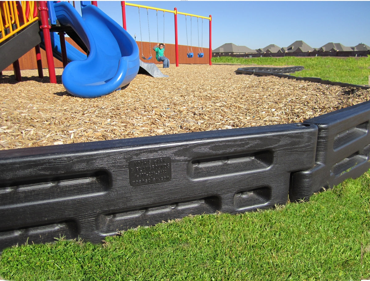 Plastic Border - RubberMulch.com