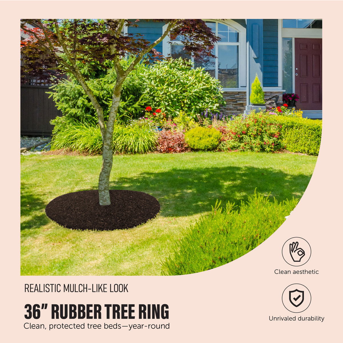 Tree rings - RubberMulch.com