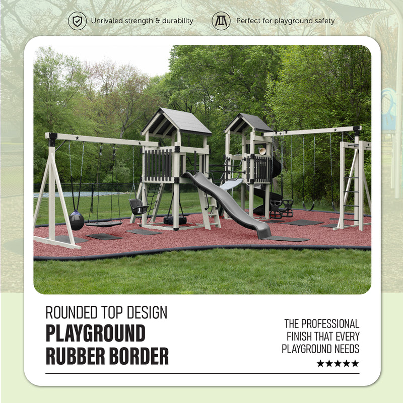 Rubber Borders - RubberMulch.com