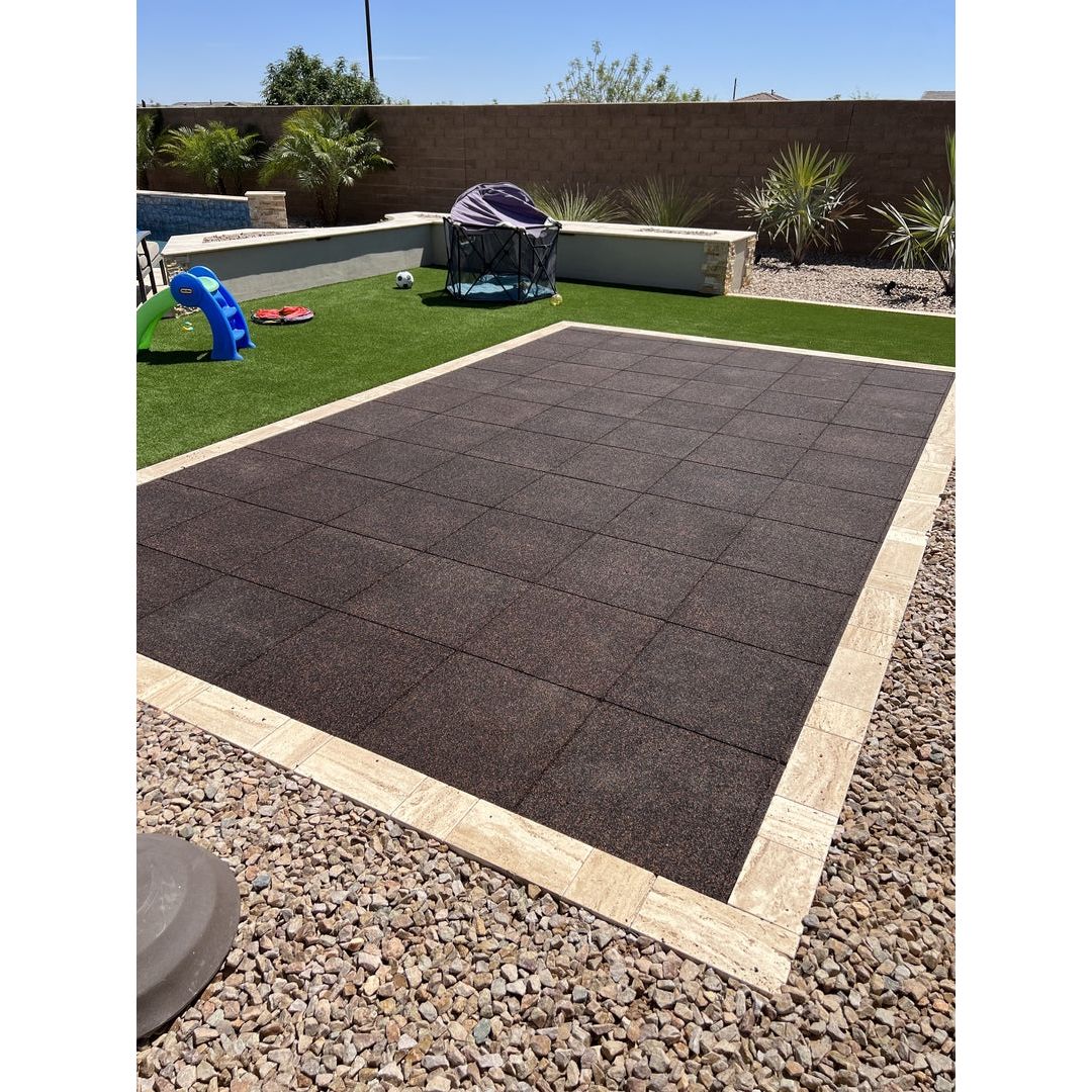 Rubber Playground Tiles - RubberMulch.com