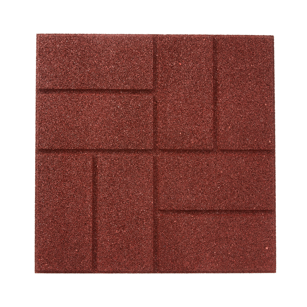 Dual Sided Rubber Paver Tile - RubberMulch.com