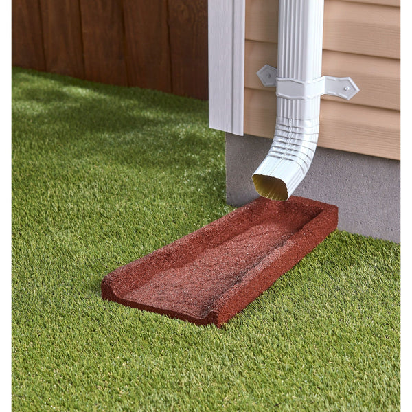 Rubber Splash Block - RubberMulch.com