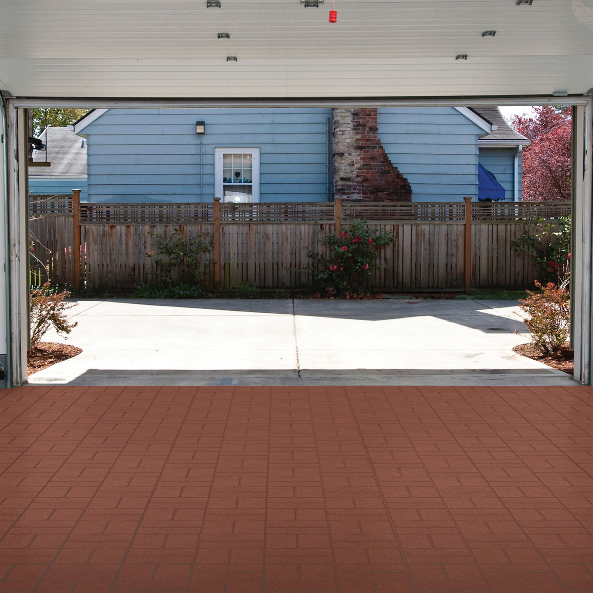 Dual Sided Rubber Paver Tile - RubberMulch.com