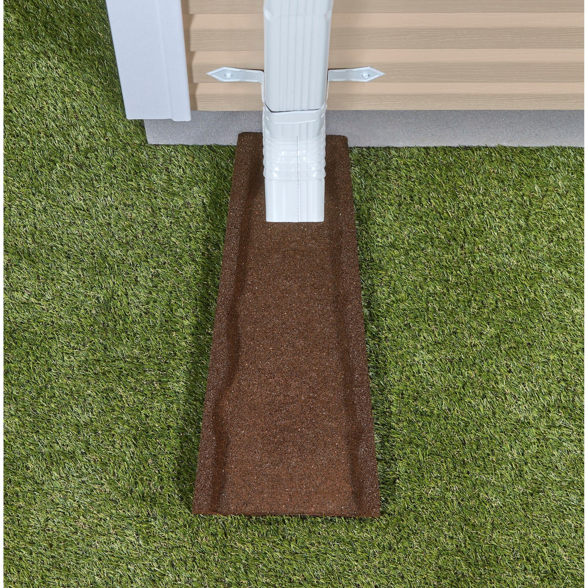 Rubber Splash Block - RubberMulch.com