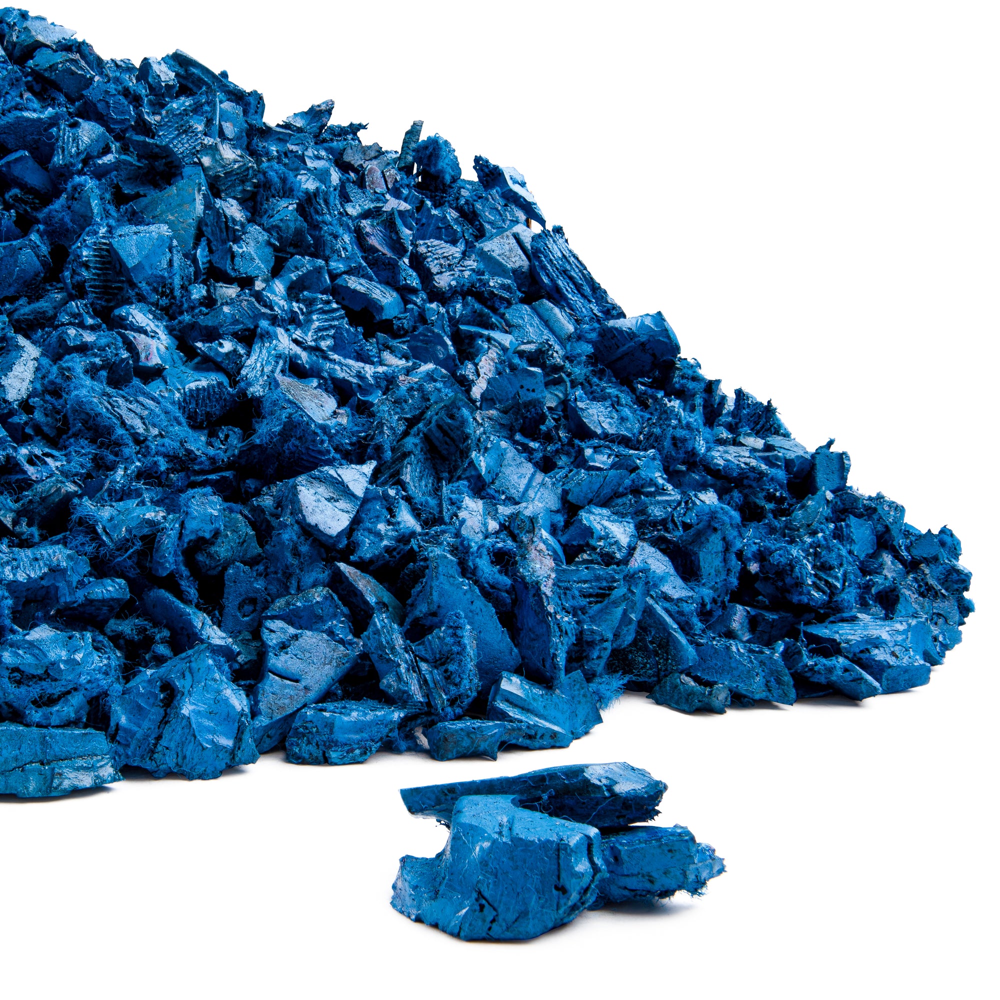 Blue Rubber Mulch for Playgrounds - RubberMulch.com