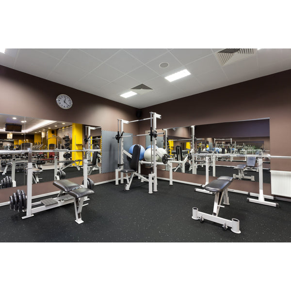 Rubber Gym Flooring & Gym Surfacing - RubberMulch.com